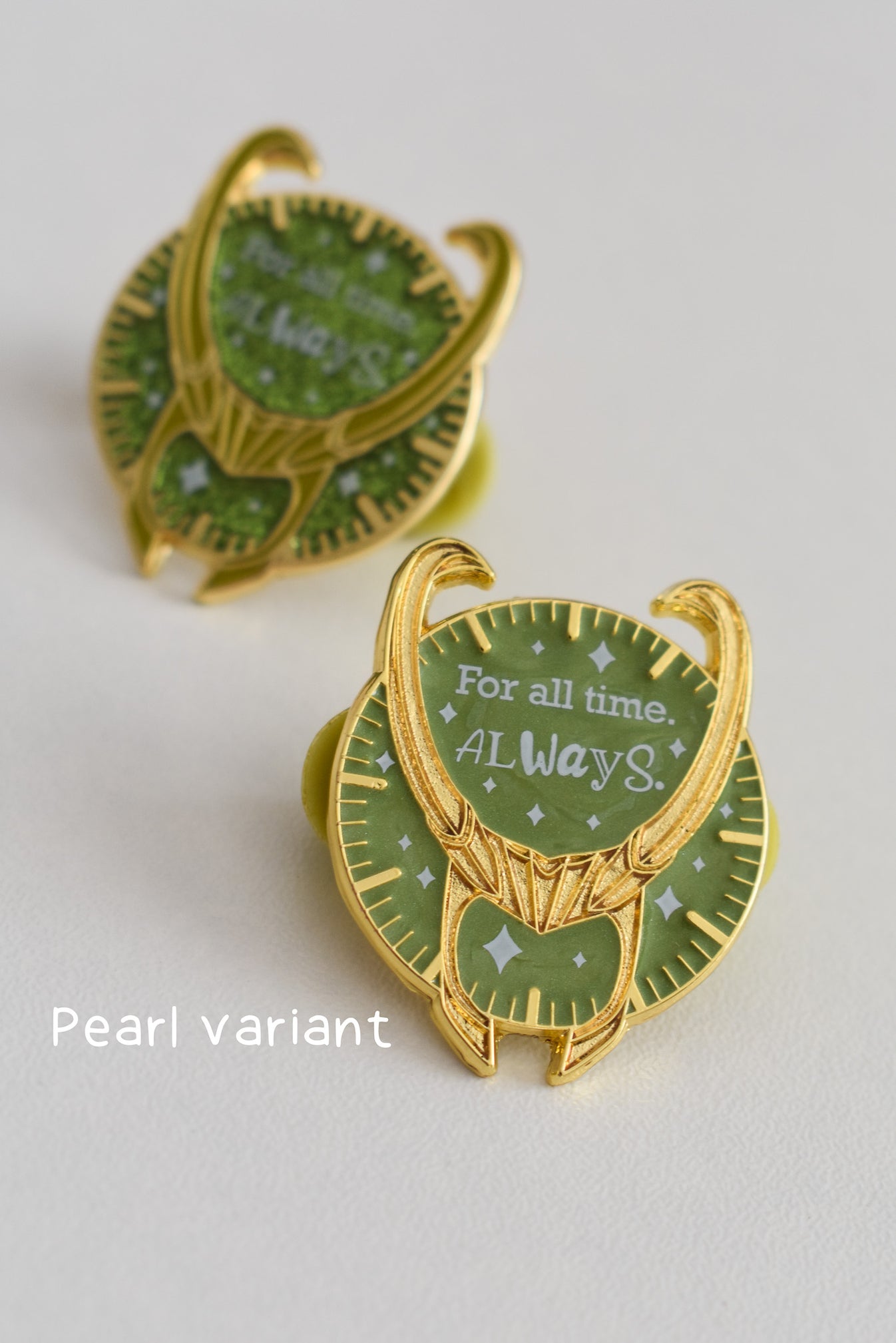For All Time Enamel Pin | Loki, Sylvie, Time Variance Authority, Lapel ...